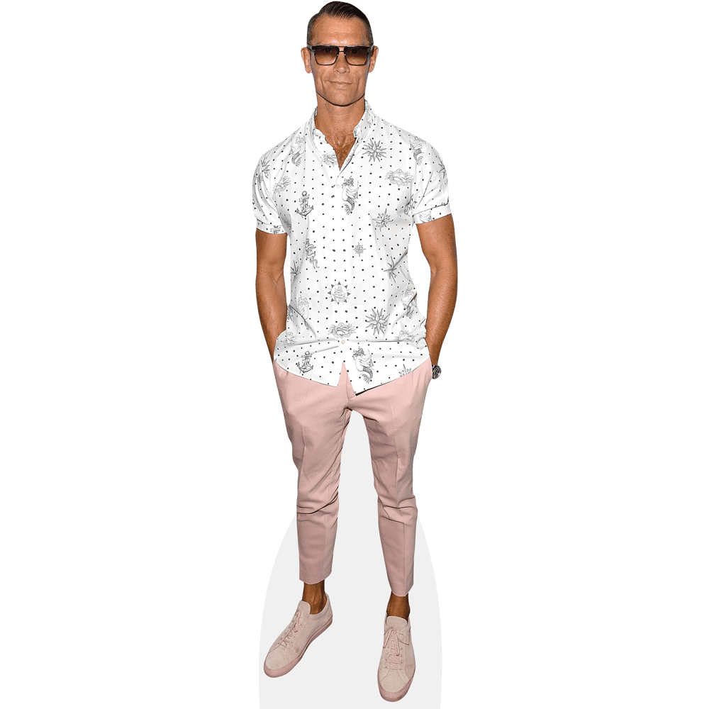 John Partridge Casual Lifesize Cardboard Cutout Standee