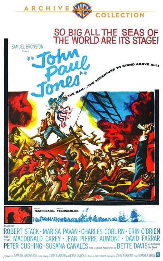 John Paul Jones (DVD), Warner Archives, Action & Adventure - Walmart.com