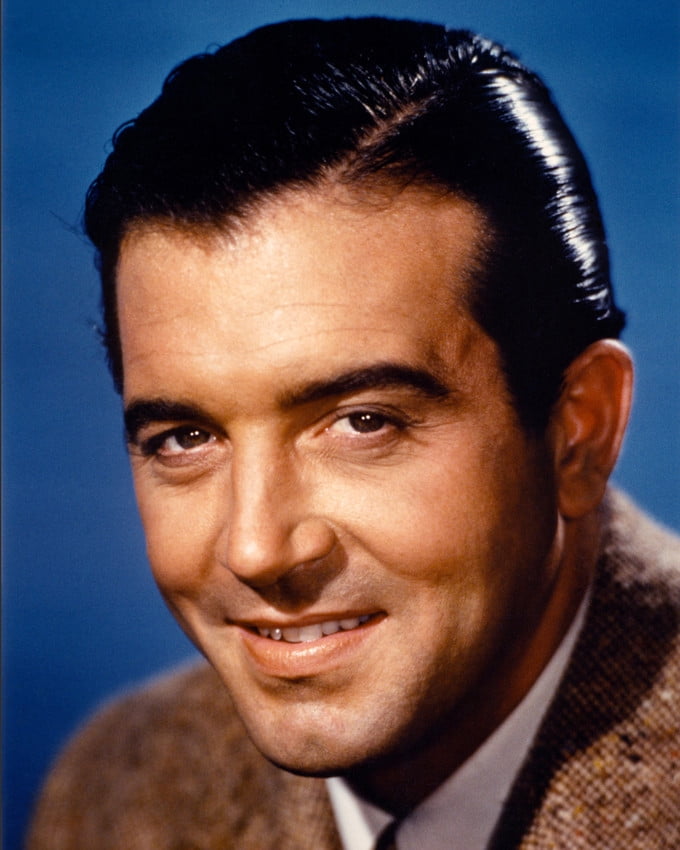 John Payne Color Studio Portrait Pose 24X36 Classic Hollywood Poster ...