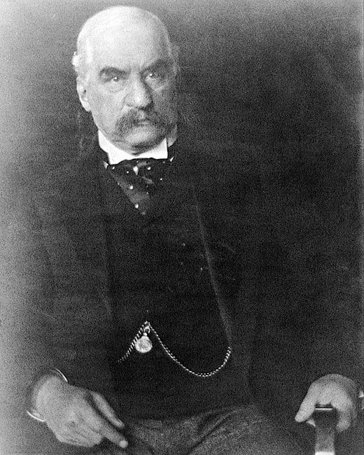 John Pierpont J.P. Morgan Seated Portrait Style - A - 12x18 Inch ...
