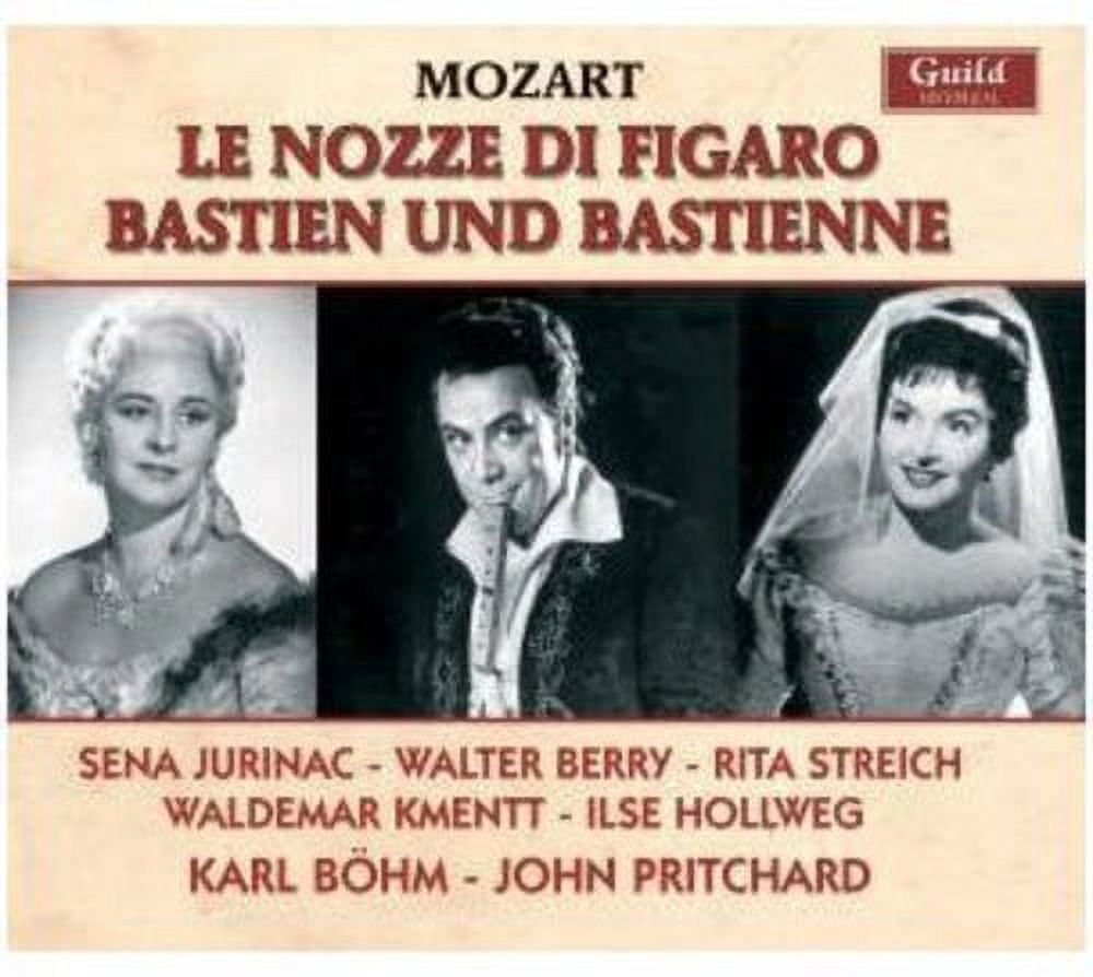 John Pritchard - Mozart: Le Nozze Die Figaro / Bastien & Bastienne ...