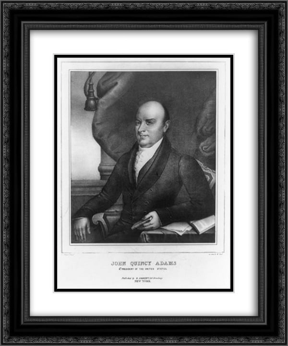 John Quincy Adams, 6th president of the United States 18x24 Double ...