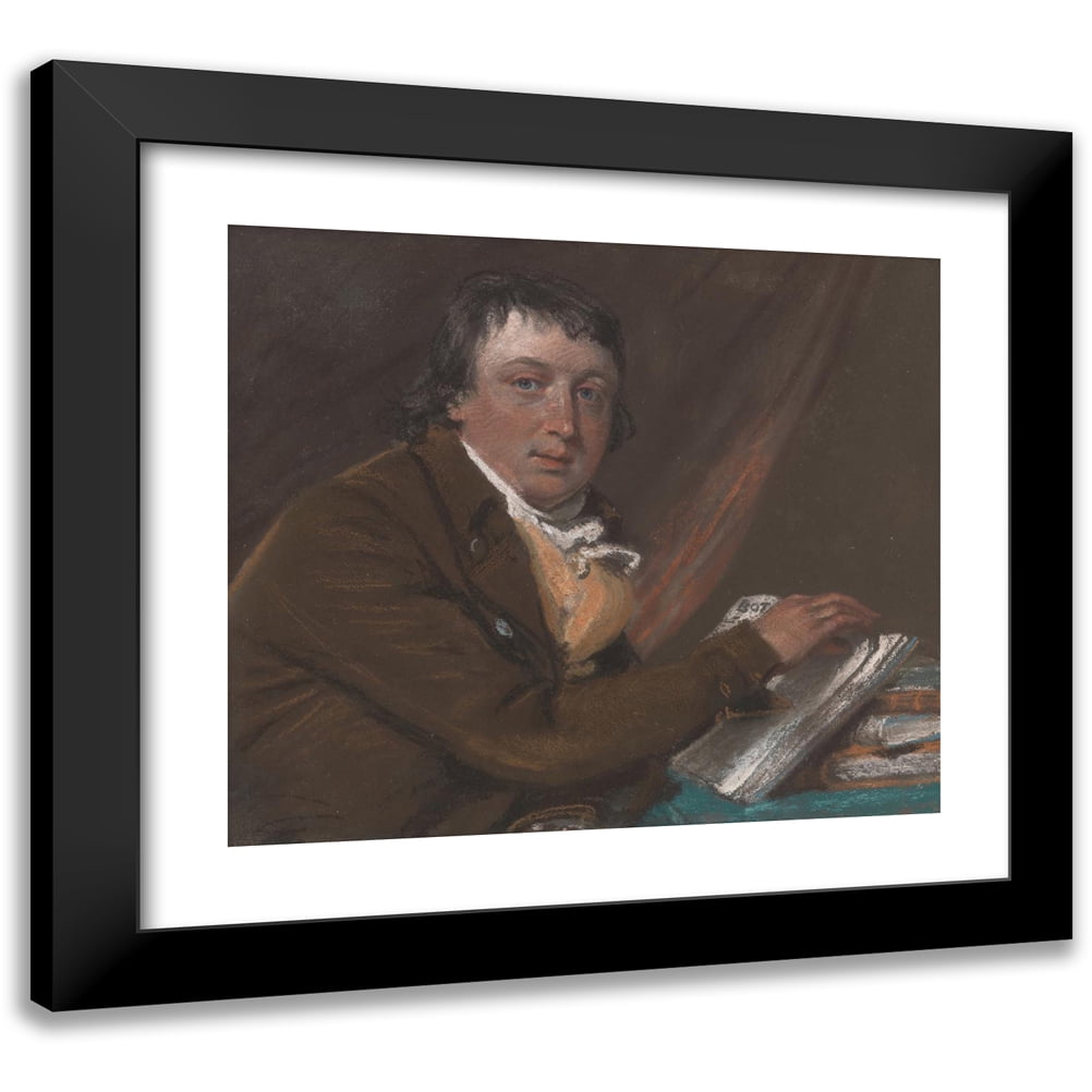 John Raphael Smith 14x12 Black Modern Framed Museum Art Print Titled ...