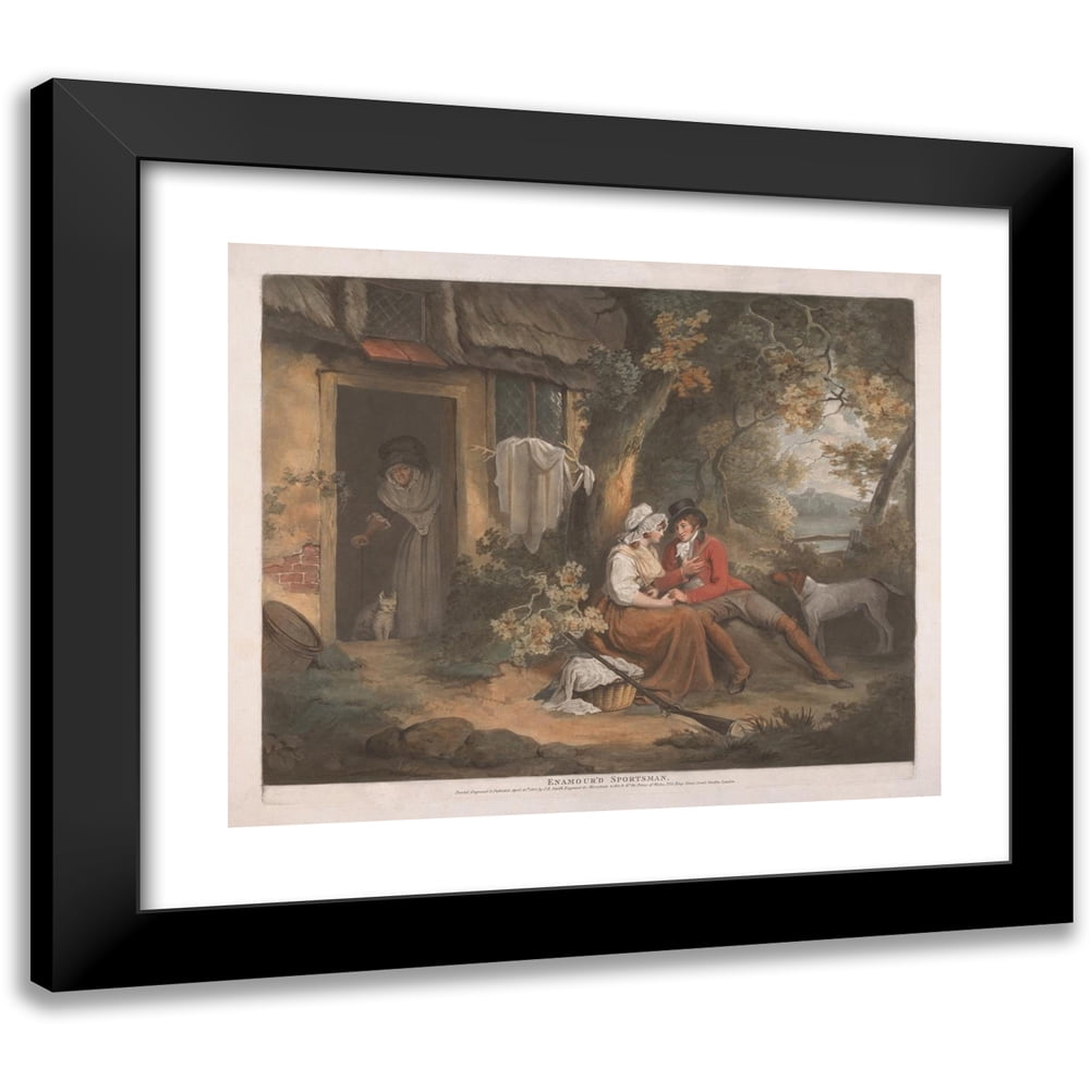 John Raphael Smith 17x15 Black Modern Framed Museum Art Print Titled ...