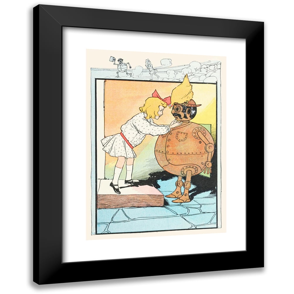 John Rea Neill 11x14 Black Modern Framed Museum Art Print Titled - Ozma ...