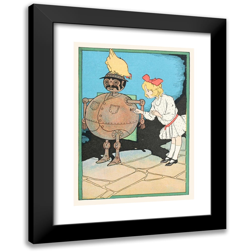 John Rea Neill 11x14 Black Modern Framed Museum Art Print Titled - Ozma ...