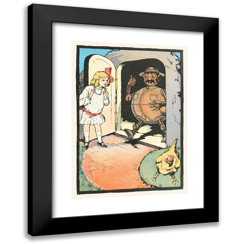 John Rea Neill 11x14 Black Modern Framed Museum Art Print Titled - Ozma ...