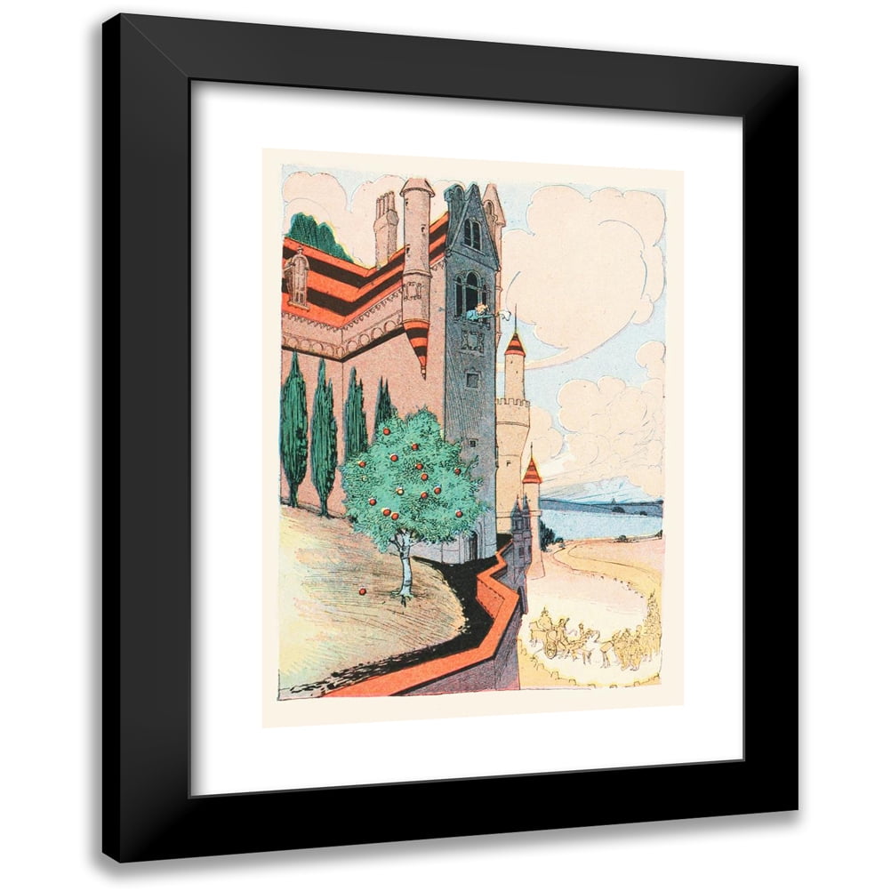 John Rea Neill 11x14 Black Modern Framed Museum Art Print Titled - Ozma ...