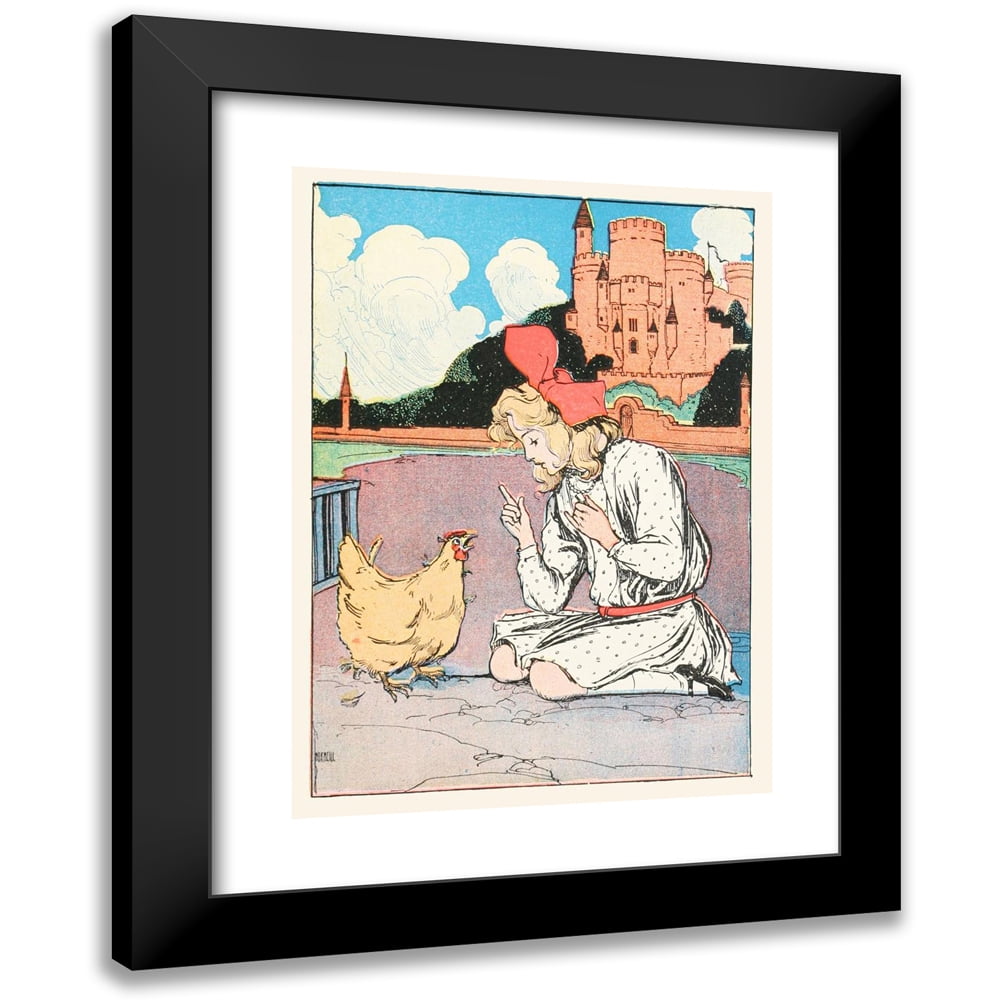 John Rea Neill 11x14 Black Modern Framed Museum Art Print Titled - Ozma ...