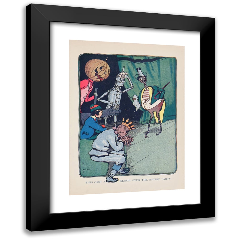 John Rea Neill 11x14 Black Modern Framed Museum Art Print Titled - The ...