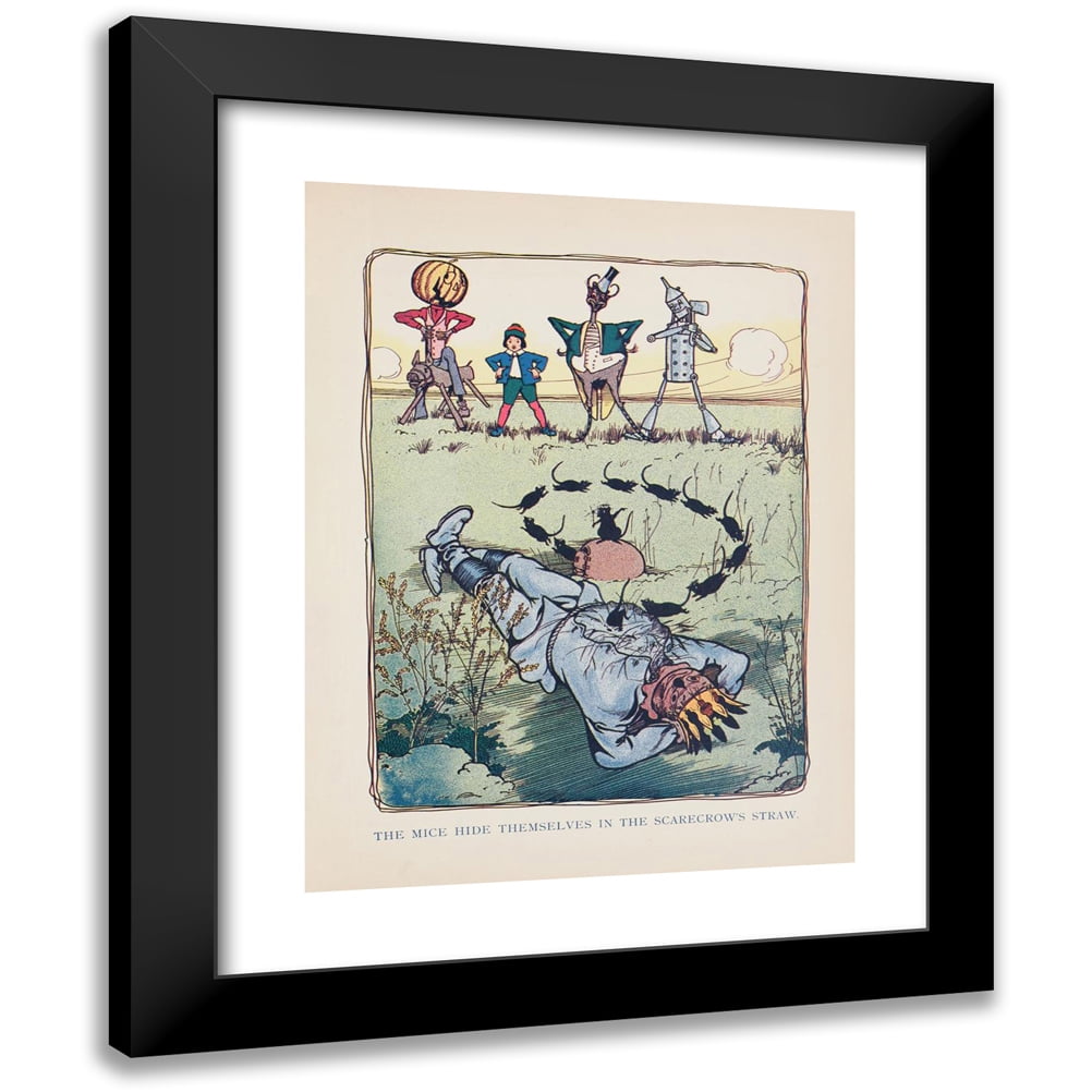 John Rea Neill 12x14 Black Modern Framed Museum Art Print Titled - The ...