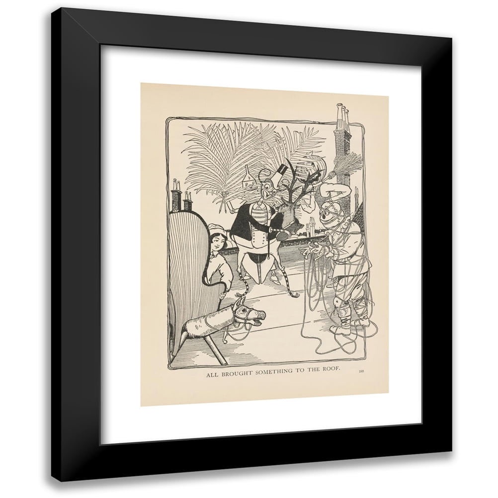 John Rea Neill 12x14 Black Modern Framed Museum Art Print Titled - The ...