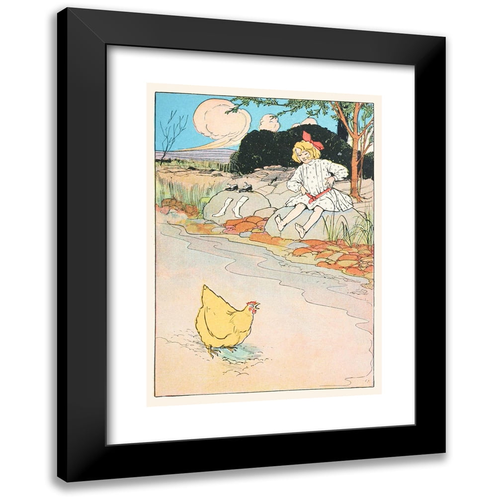 John Rea Neill 14x18 Black Modern Framed Museum Art Print Titled - Ozma ...