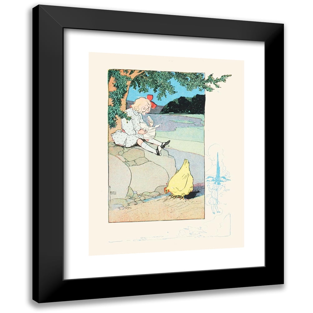 John Rea Neill 14x18 Black Modern Framed Museum Art Print Titled - Ozma ...
