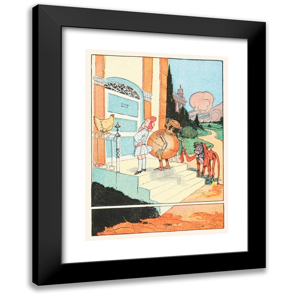 John Rea Neill 14x18 Black Modern Framed Museum Art Print Titled - Ozma ...