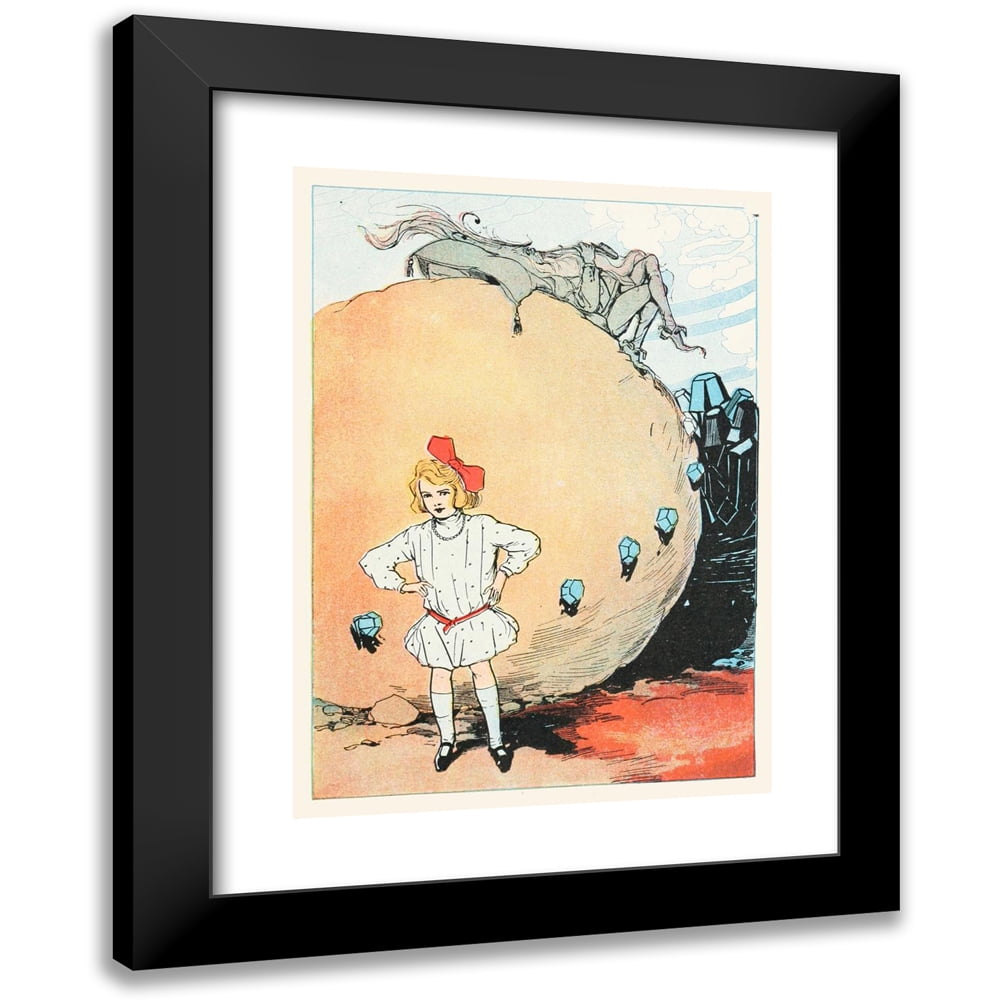 John Rea Neill 14x18 Black Modern Framed Museum Art Print Titled - Ozma ...