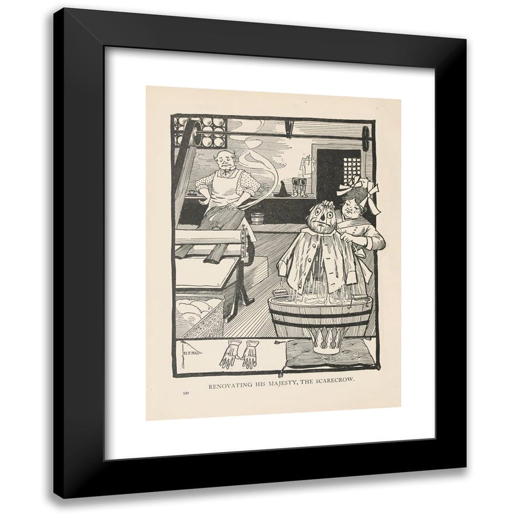 John Rea Neill 14x18 Black Modern Framed Museum Art Print Titled - The ...
