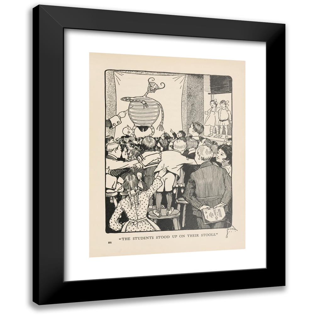 John Rea Neill 14x18 Black Modern Framed Museum Art Print Titled - The ...