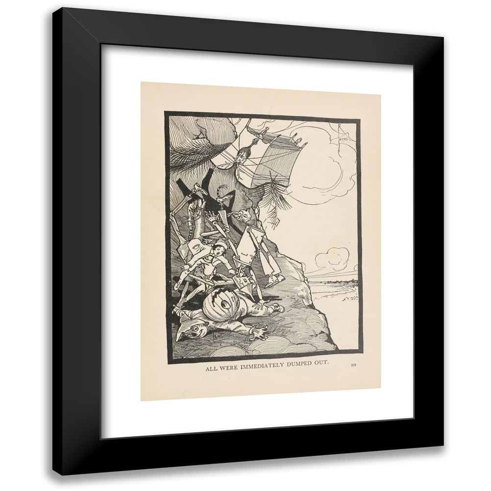 John Rea Neill 14x18 Black Modern Framed Museum Art Print Titled - The ...