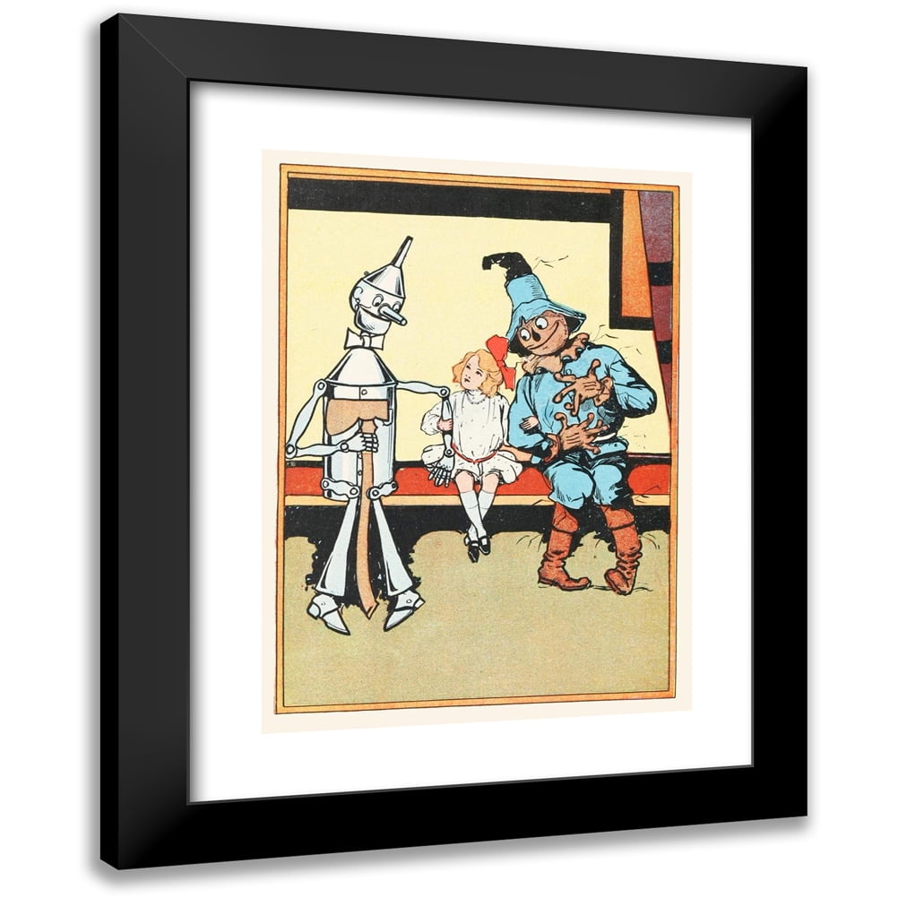 John Rea Neill 18x24 Black Modern Framed Museum Art Print Titled - Ozma ...