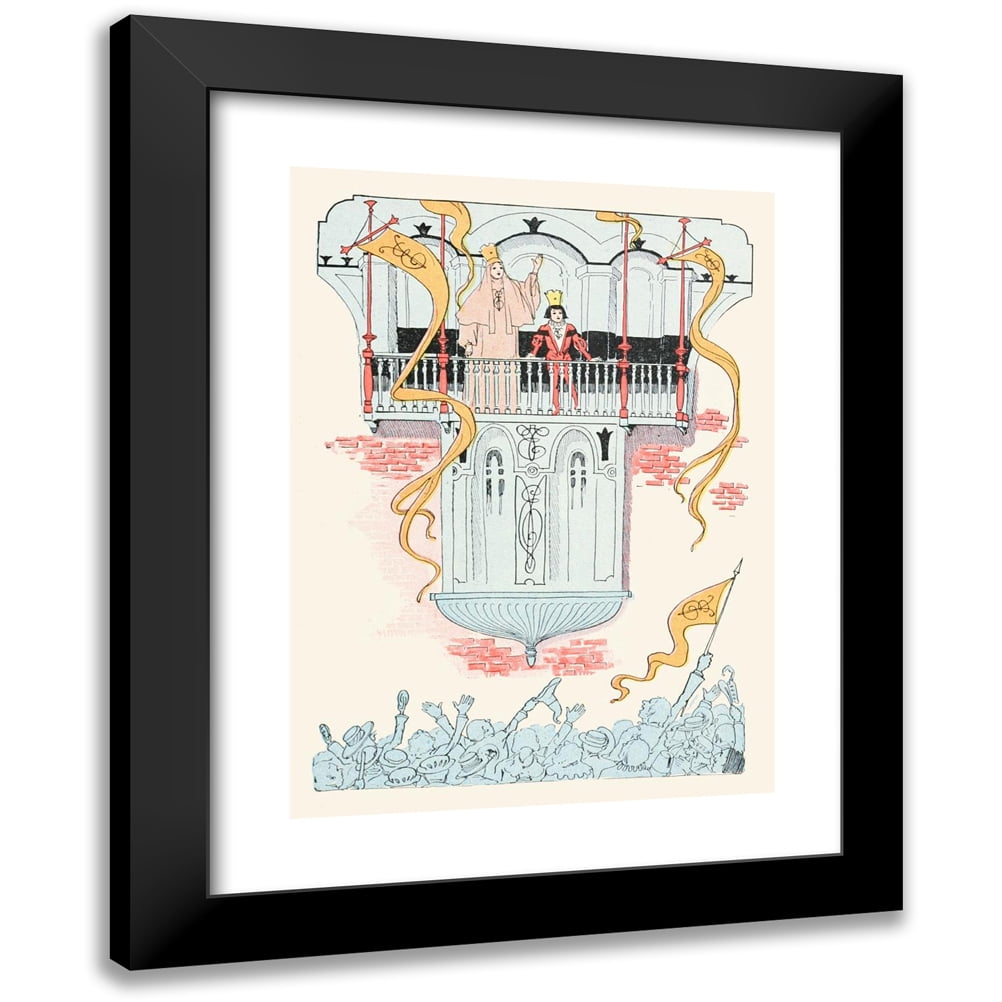 John Rea Neill 18x24 Black Modern Framed Museum Art Print Titled - Ozma ...