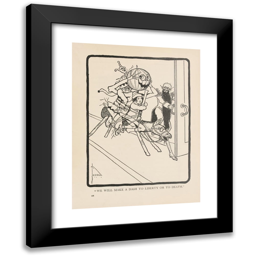 John Rea Neill 19x24 Black Modern Framed Museum Art Print Titled - The ...