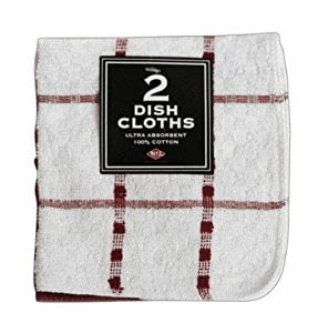 Ritz Paprika Cotton Dish Cloth 2 pk - Case Of: 3; Each Pack Qty: 2 ...