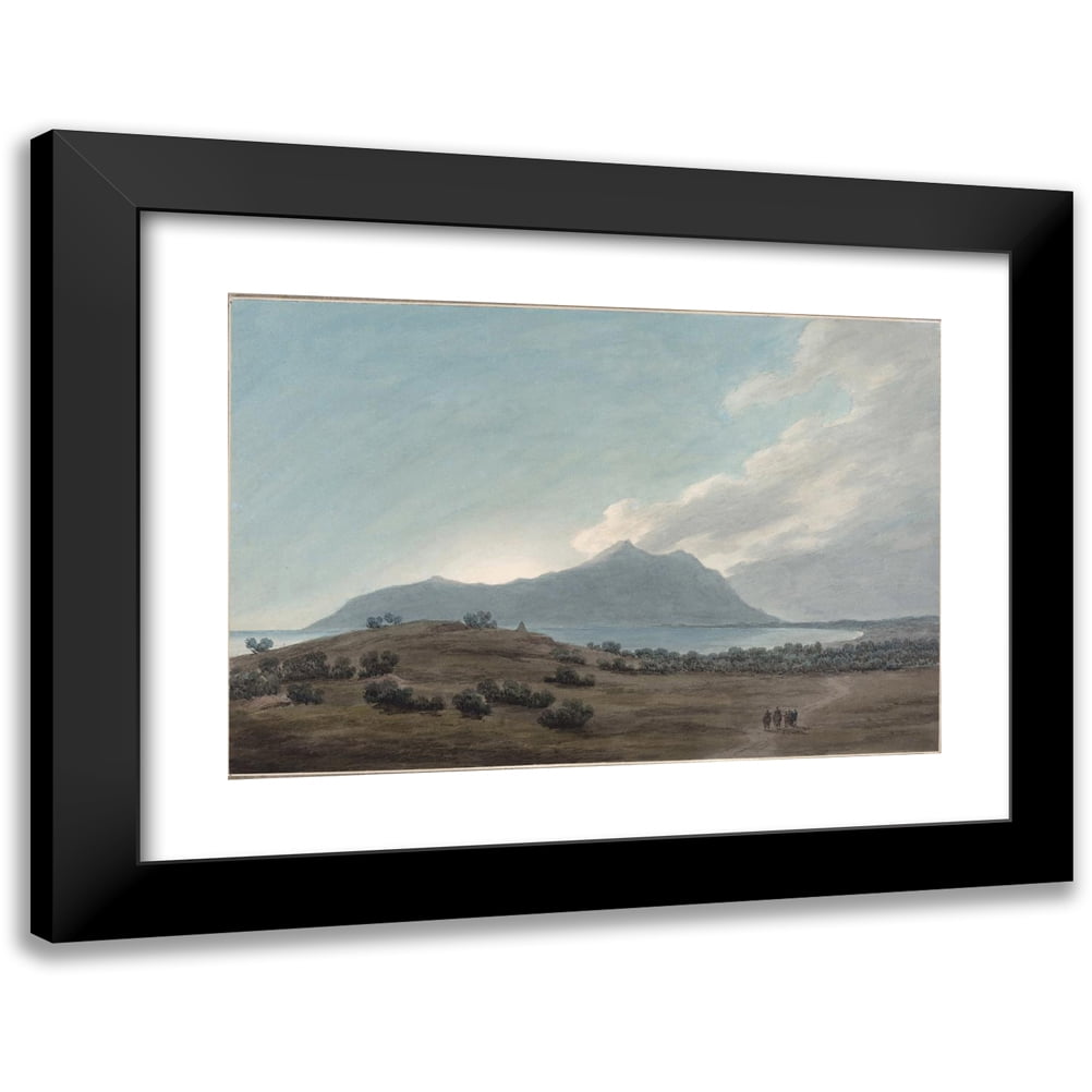 John Robert Cozens 18x14 Black Modern Framed Museum Art Print Titled ...
