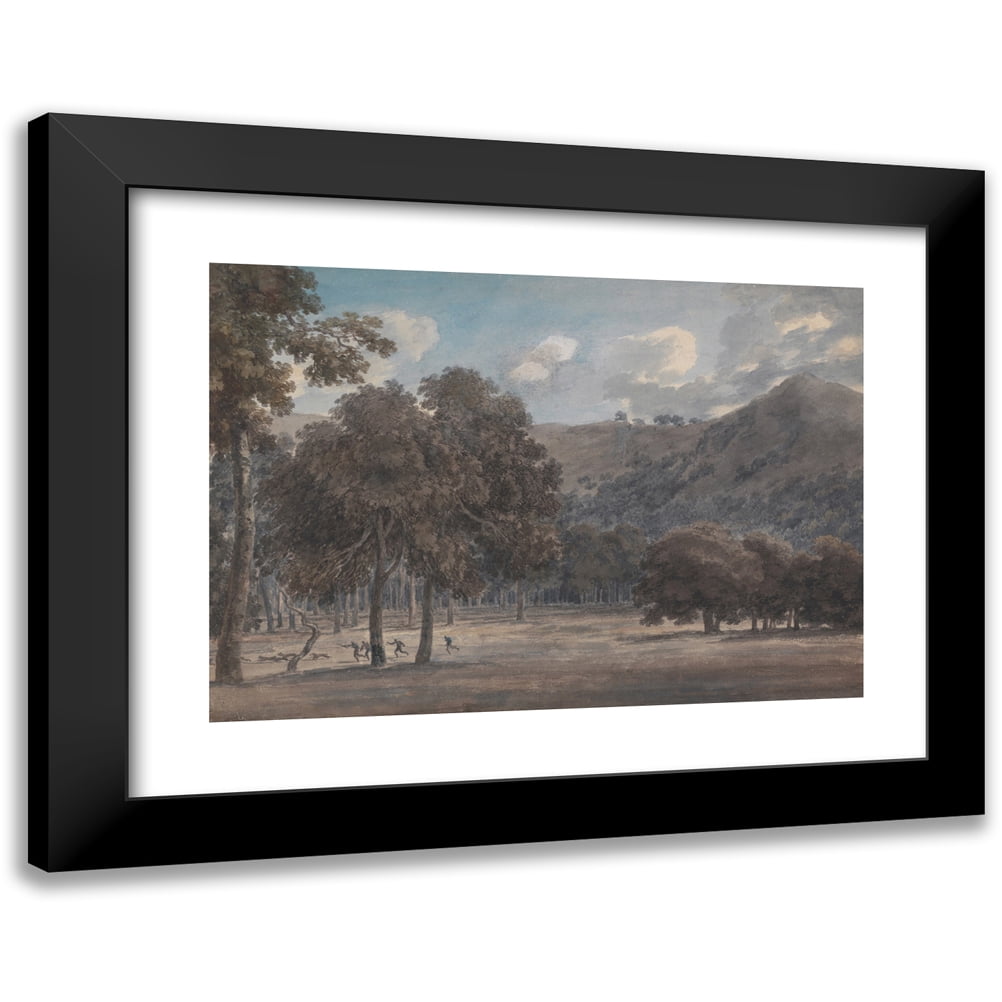 John Robert Cozens 24x18 Black Modern Framed Museum Art Print Titled ...