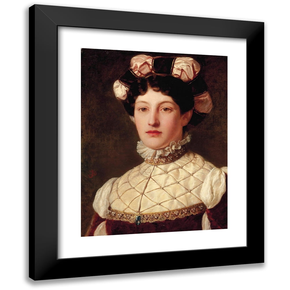 John Robert Dicksee 19x24 Black Modern Framed Museum Art Print Titled ...