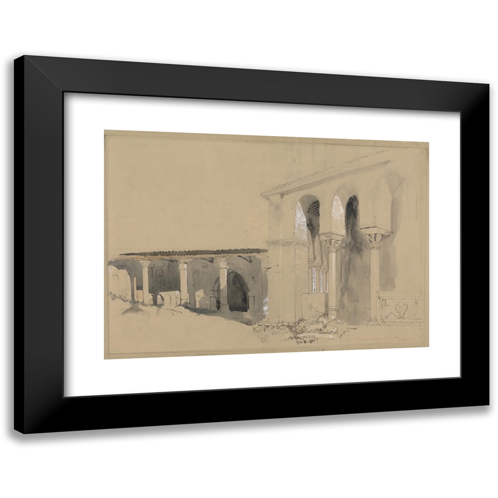 John Ruskin 18x14 Black Modern Framed Museum Art Print Titled - The ...