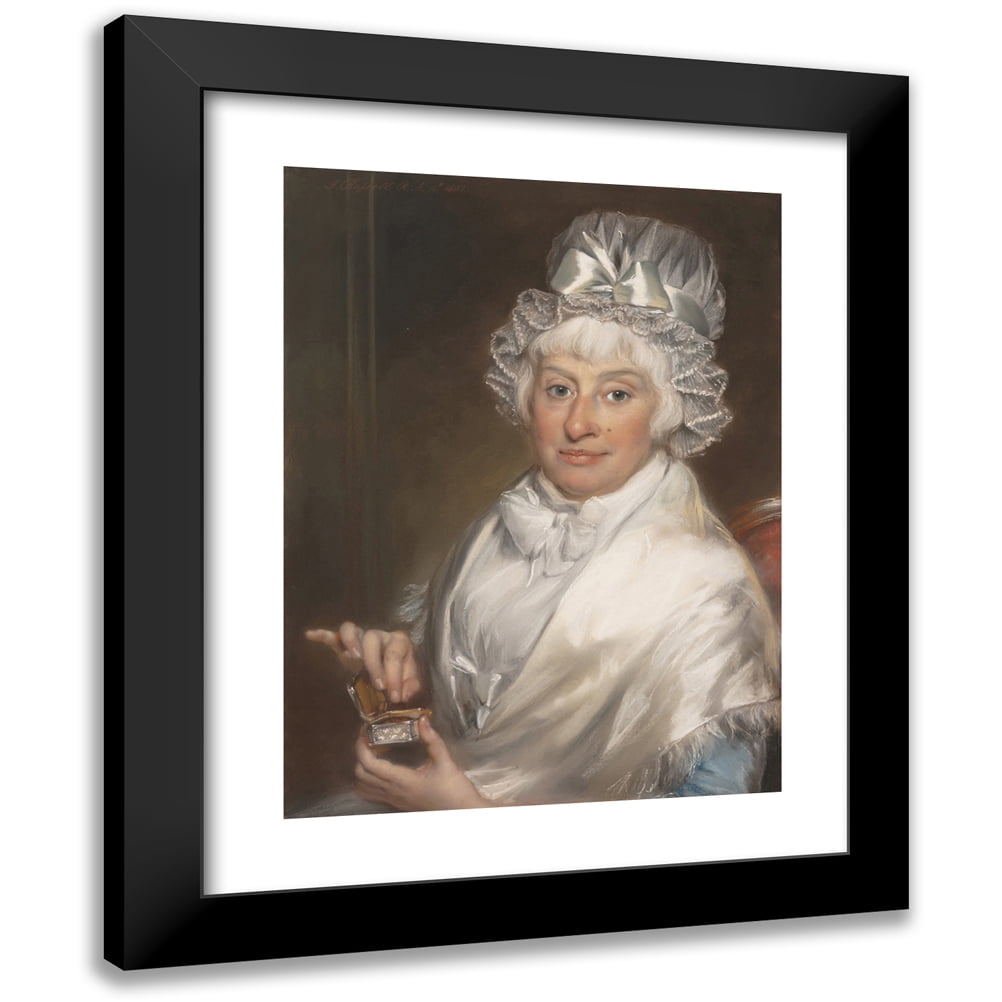 John Russell 12x14 Black Modern Framed Museum Art Print Titled - Mrs ...