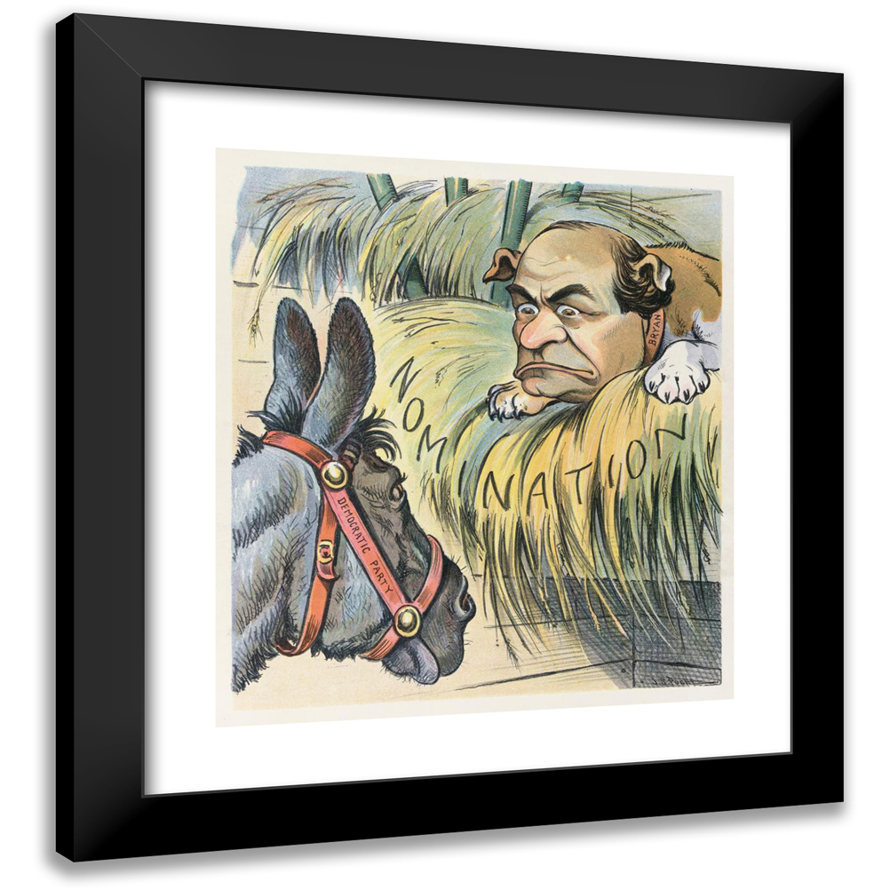 John Samuel Pughe 15x16 Black Modern Framed Museum Art Print Titled ...