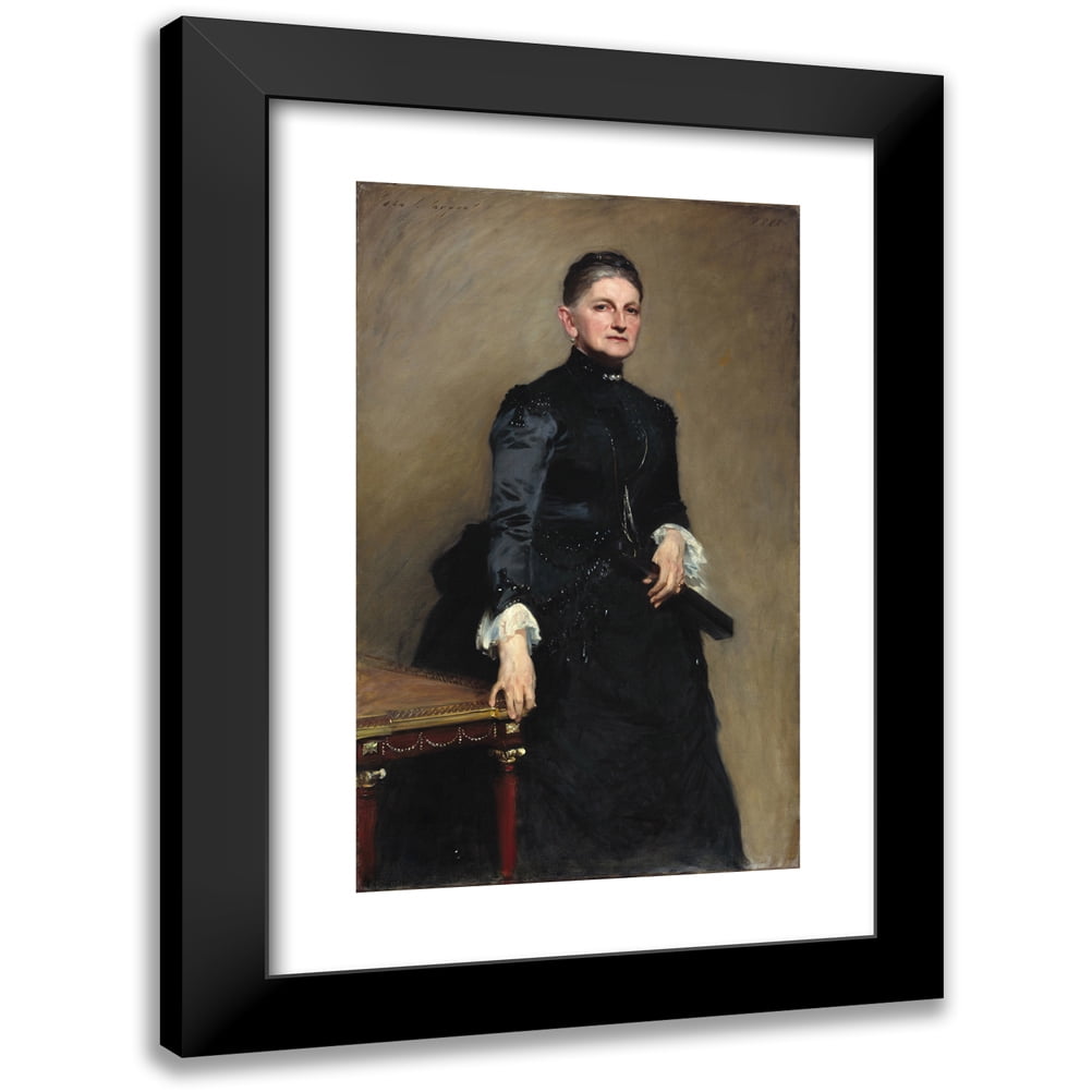 John Singer Sargent 10x14 Black Modern Framed Museum Art Print Titled ...