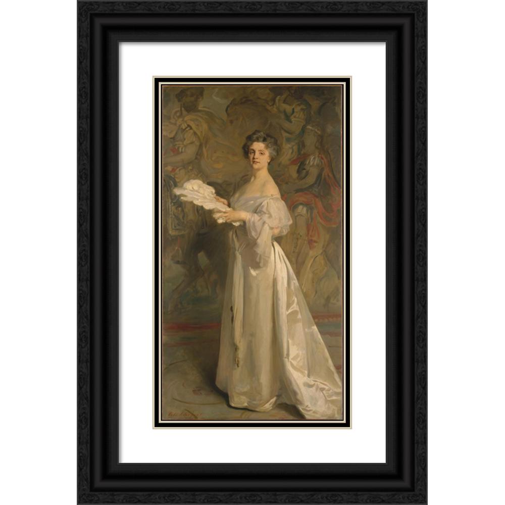 John Singer Sargent 10x14 Black Ornate Wood Framed Double Matted Museum ...