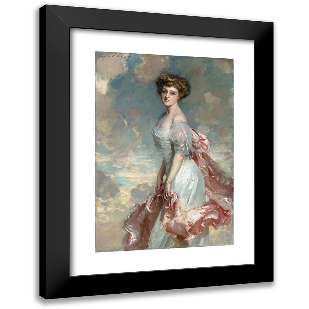 John Singer Sargent 11x14 Black Modern Framed Museum Art Print Titled - Miss Mathilde Townsend ...