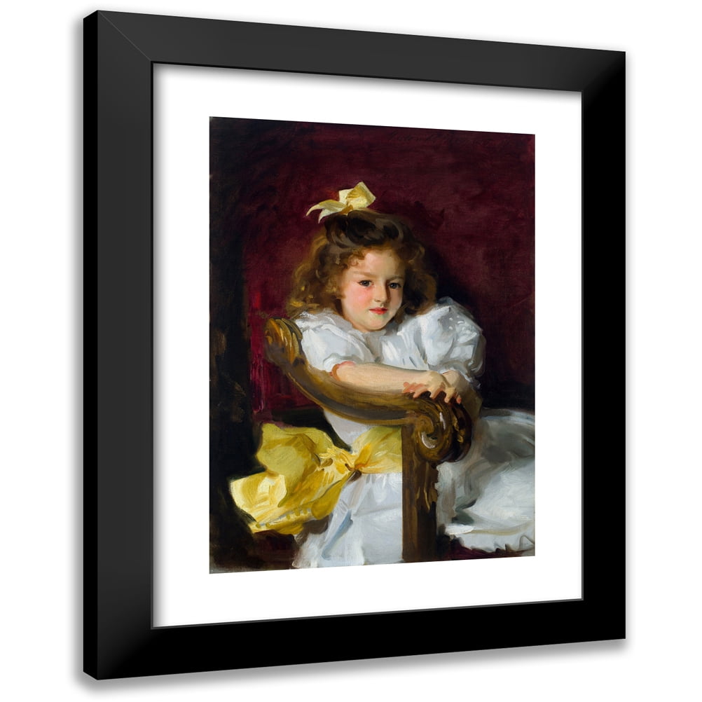 John Singer Sargent 11x14 Black Modern Framed Museum Art Print Titled ...
