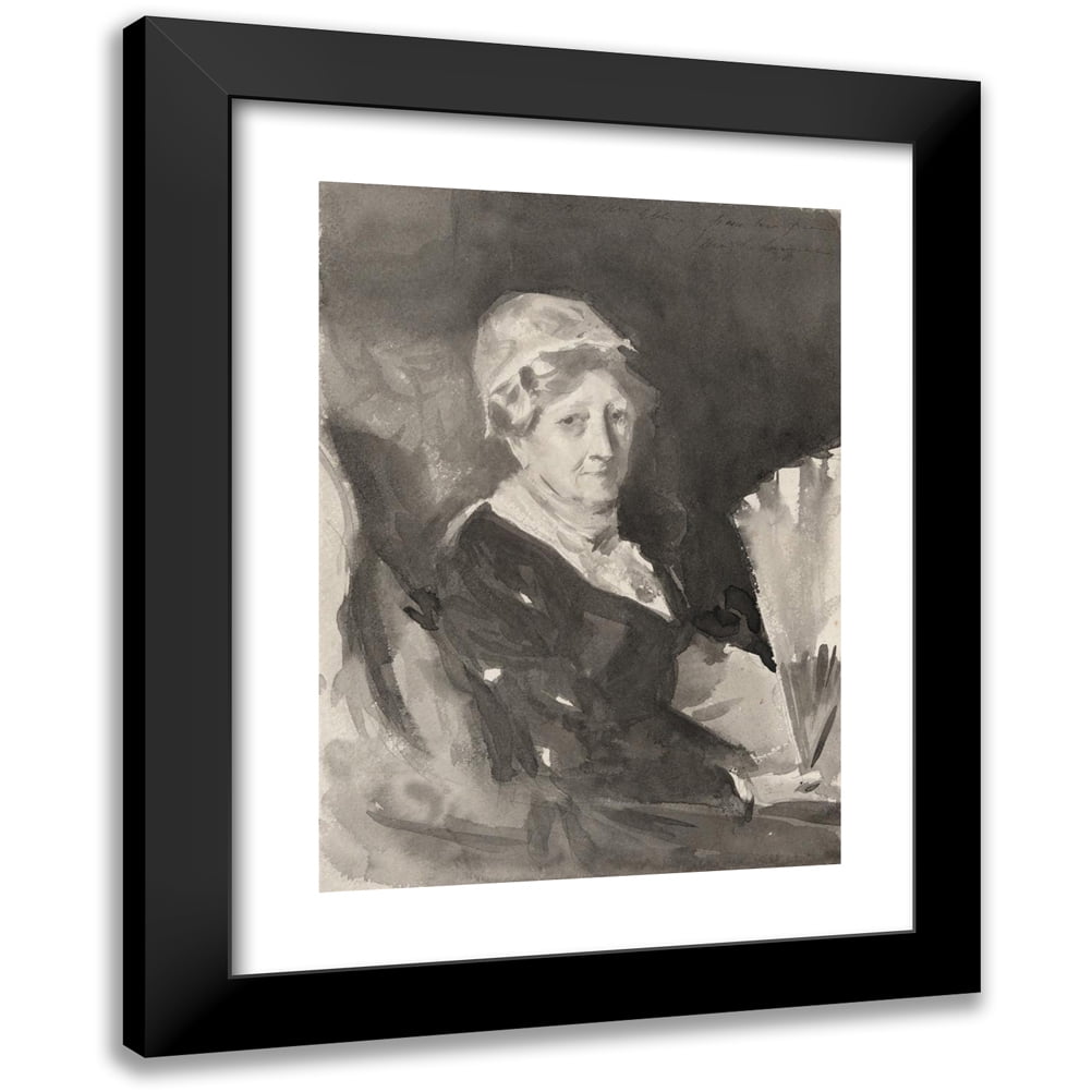 John Singer Sargent 11x14 Black Modern Framed Museum Art Print Titled ...