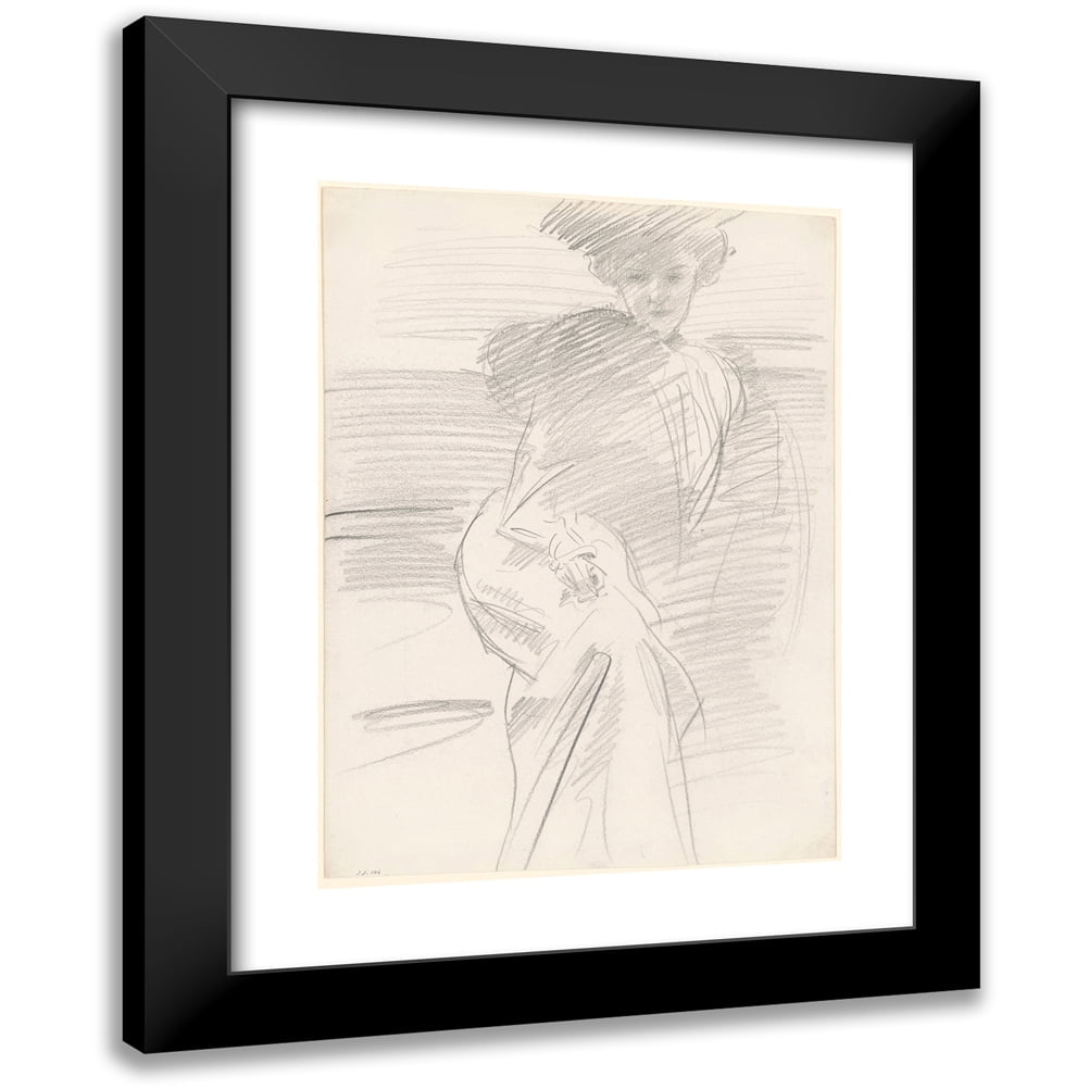 John Singer Sargent 11x14 Black Modern Framed Museum Art Print Titled ...