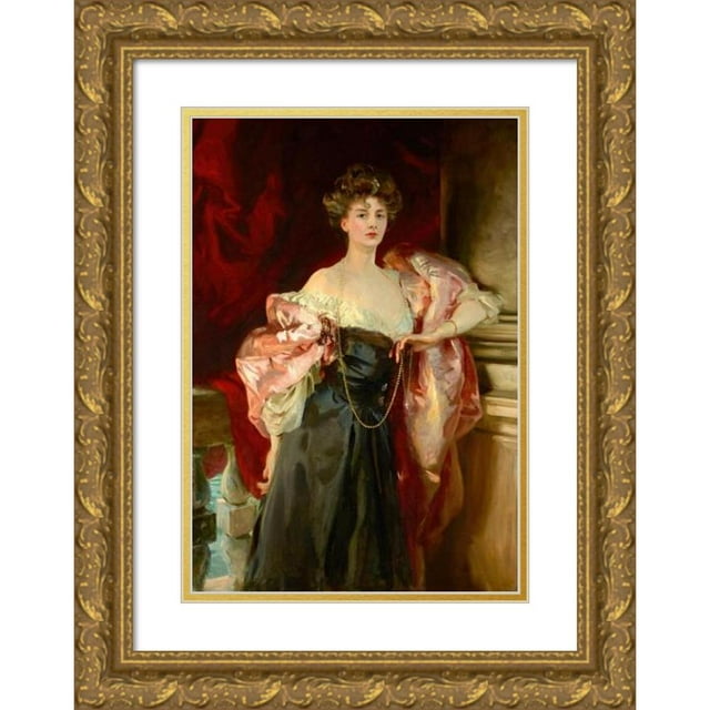 John Singer Sargent 11x14 Gold Ornate Wood Frame and Double Matted ...