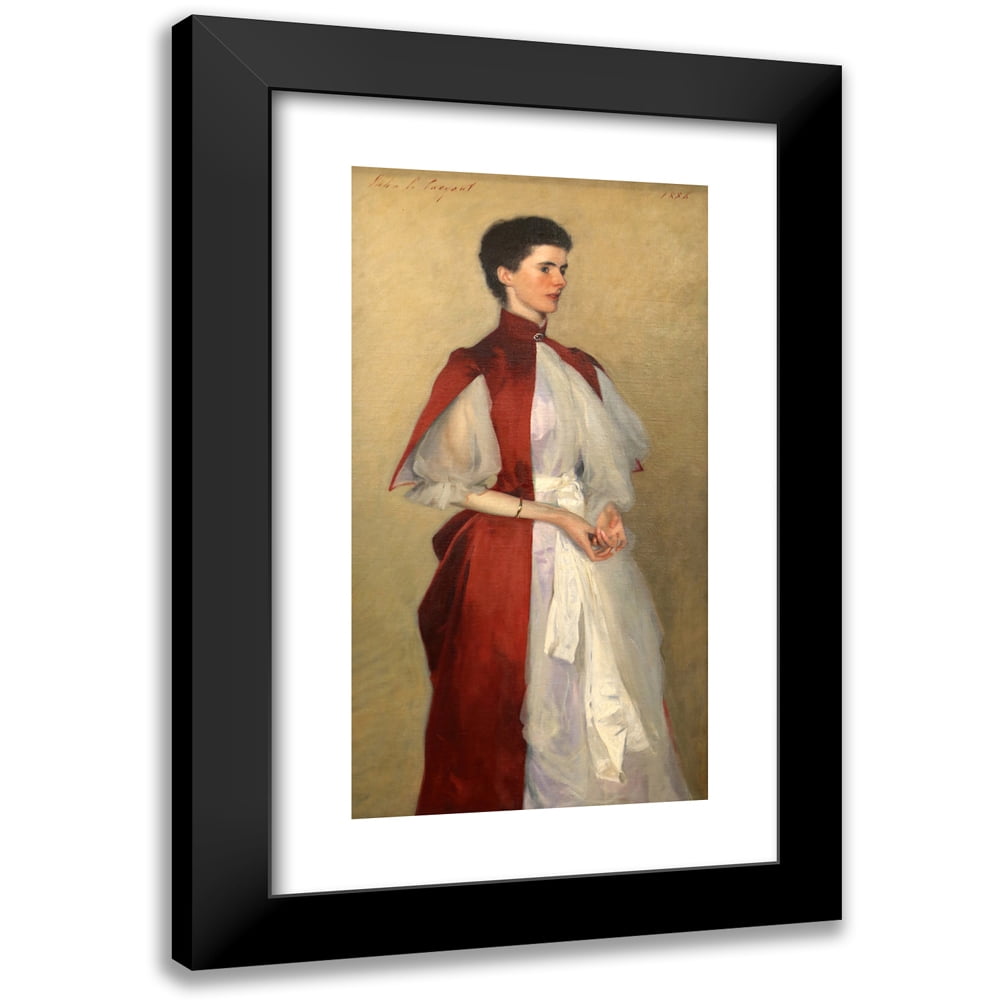 John Singer Sargent 11x18 Black Modern Framed Museum Art Print Titled ...