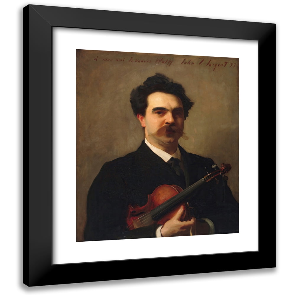 John Singer Sargent 12x14 Black Modern Framed Museum Art Print Titled ...