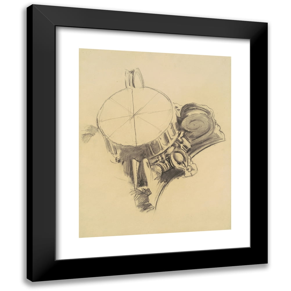 John Singer Sargent 12x14 Black Modern Framed Museum Art Print Titled ...