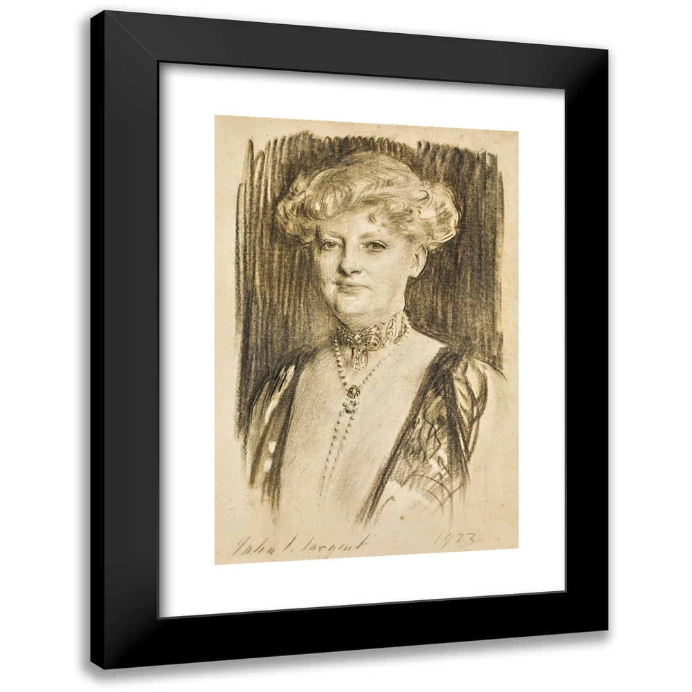 John Singer Sargent 13x18 Black Modern Framed Museum Art Print Titled ...