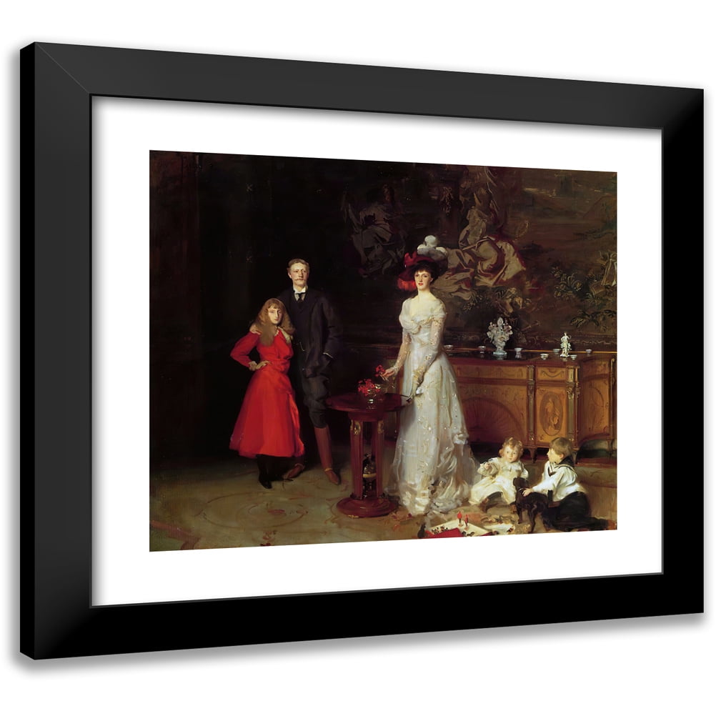 John Singer Sargent 14x12 Black Modern Framed Museum Art Print Titled ...
