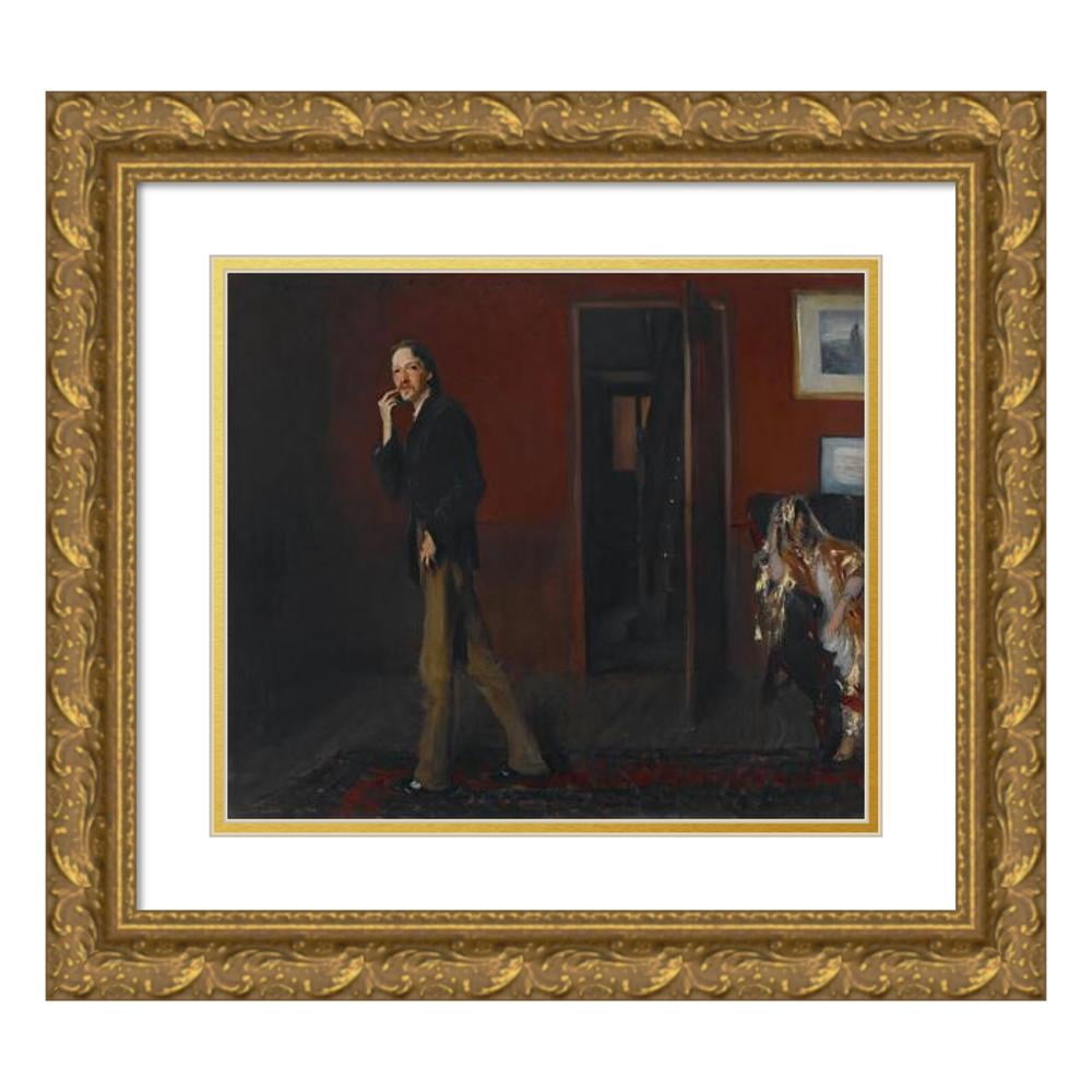 John Singer Sargent 14x12 Gold Ornate Wood Frame and Double Matted ...