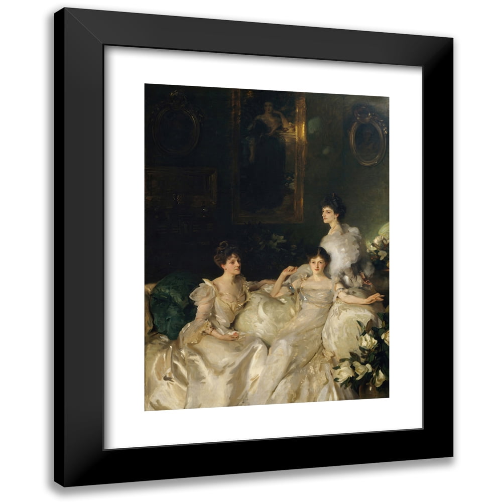 John Singer Sargent 14x18 Black Modern Framed Museum Art Print Titled ...