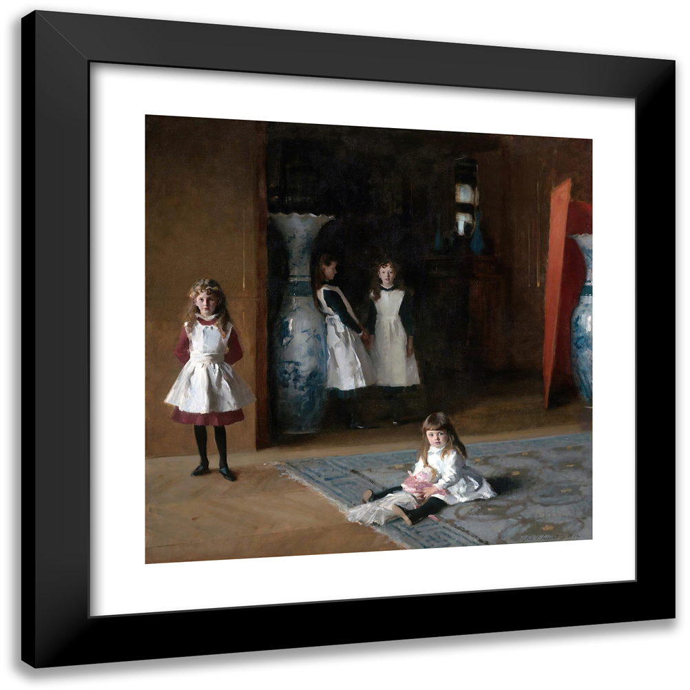 John Singer Sargent 15x15 Black Modern Framed Museum Art Print Titled ...