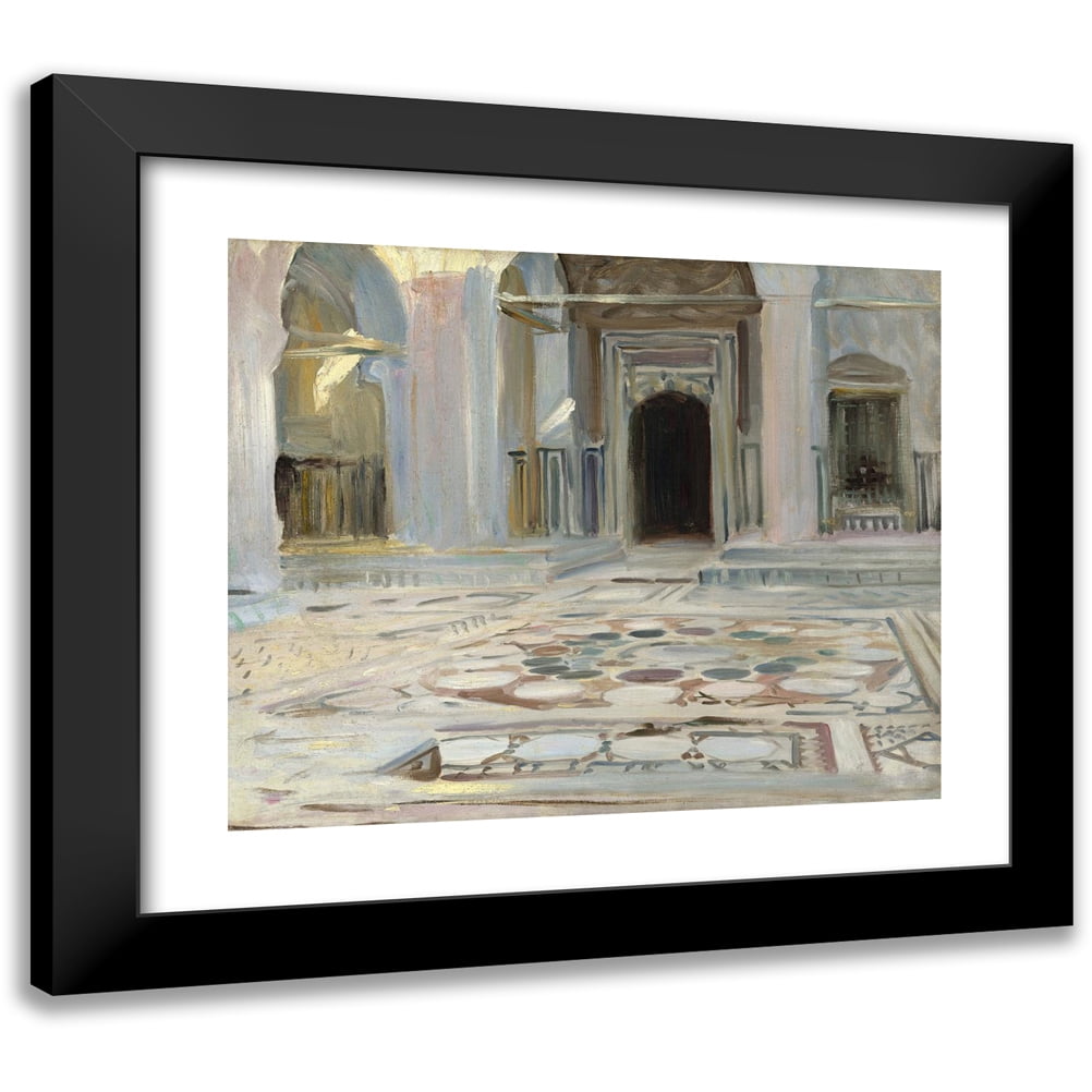 John Singer Sargent 17x15 Black Modern Framed Museum Art Print Titled ...