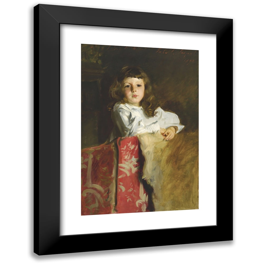 John Singer Sargent 17x24 Black Modern Framed Museum Art Print Titled ...